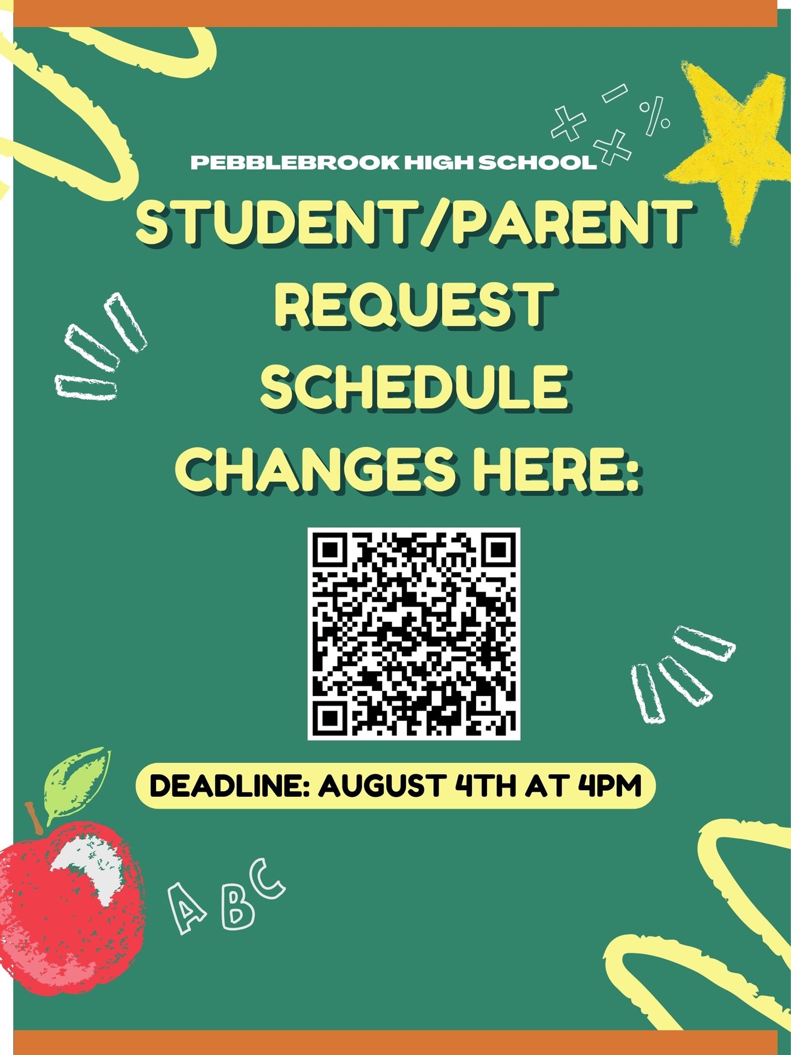 Schedule Change Requests