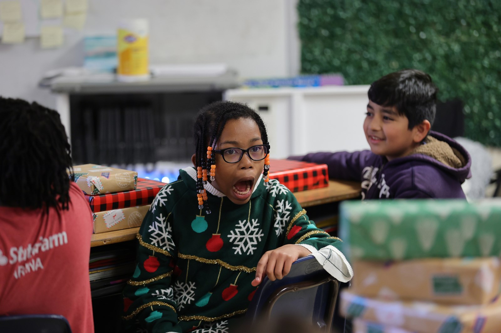 Holiday Wishes Come True for Birney Elementary Students