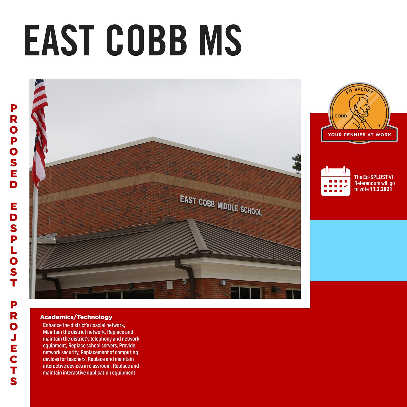 Ed-SPLOST Projects for East Cobb Middle School