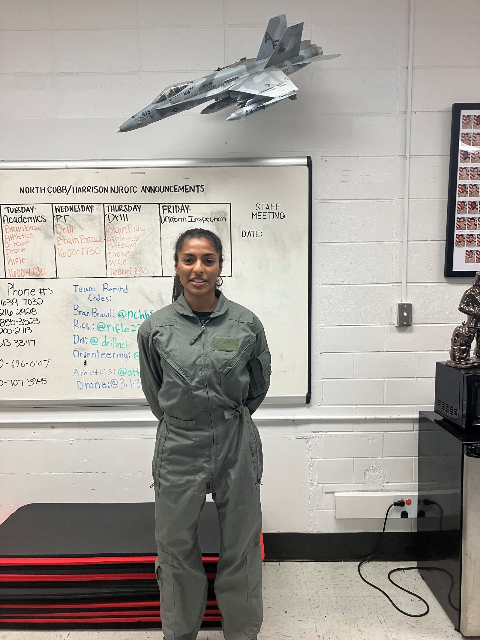 Only Student in Georgia! North Cobb Student Selected for Naval Flight ...