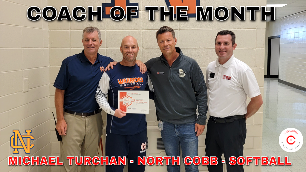 Coaches from McEachern and North Cobb Win COM Award