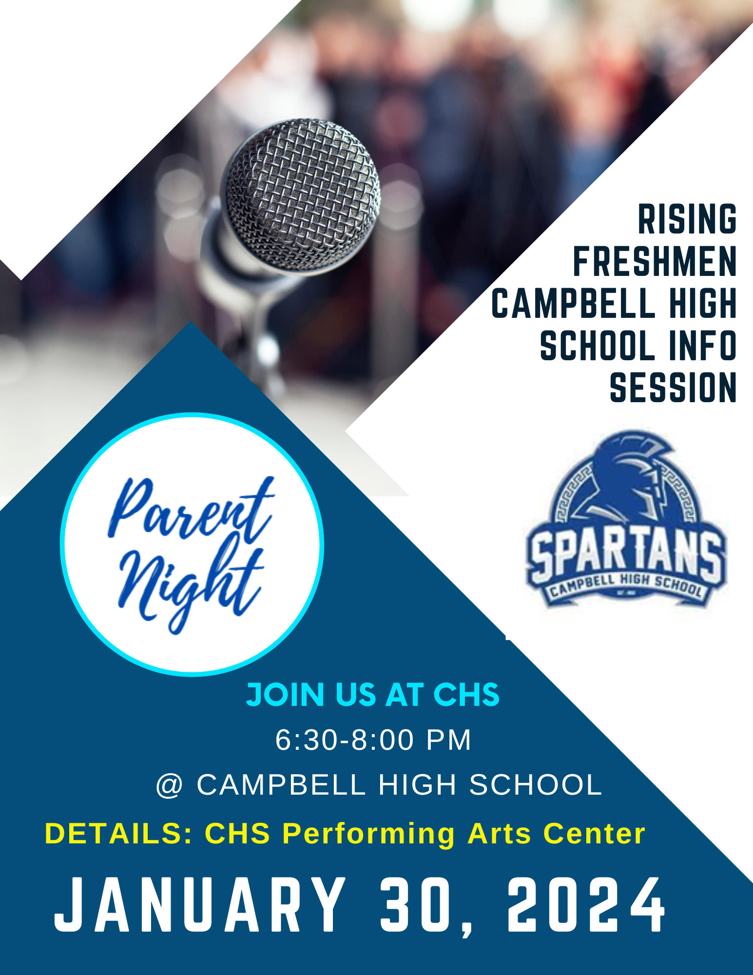 Campbell High School Rising 9th Grade Parent Night