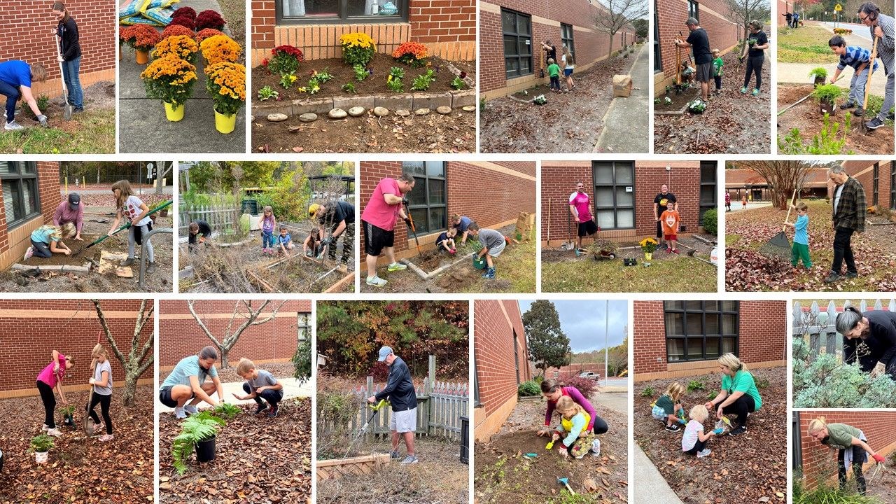 Thank you for making our school beautiful!