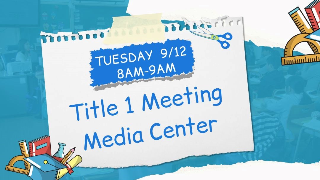 Title 1 Meeting