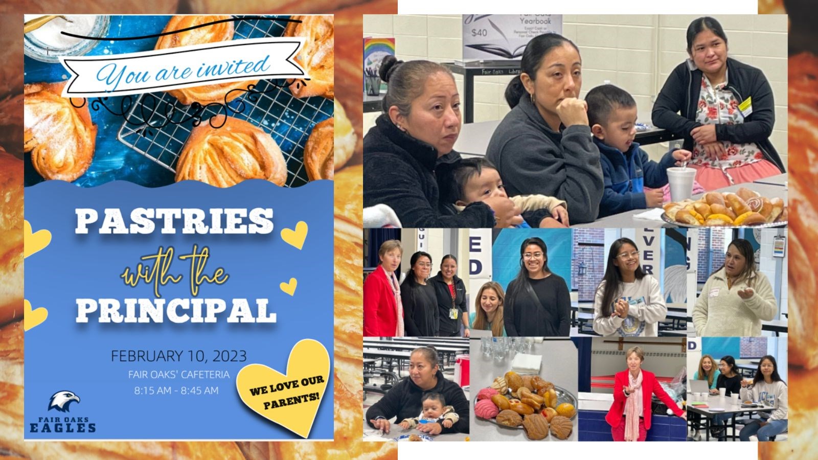 Pastries with the Principal a Success