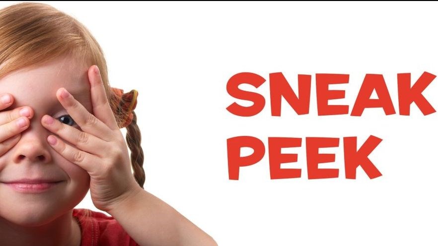 Kindergarten Sneak a Peek