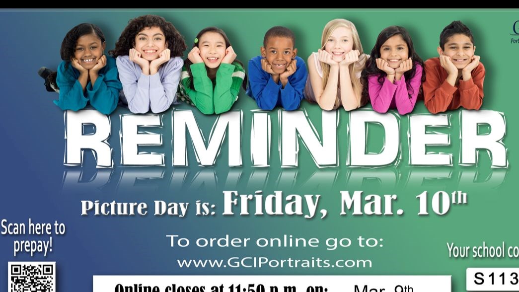 Spring Picture Day -March 10th
