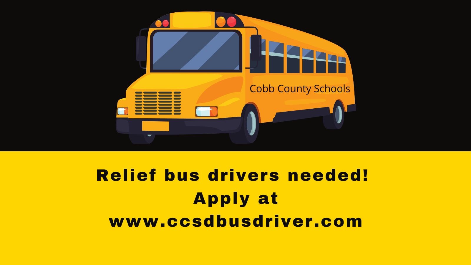 Relief bus drivers needed!