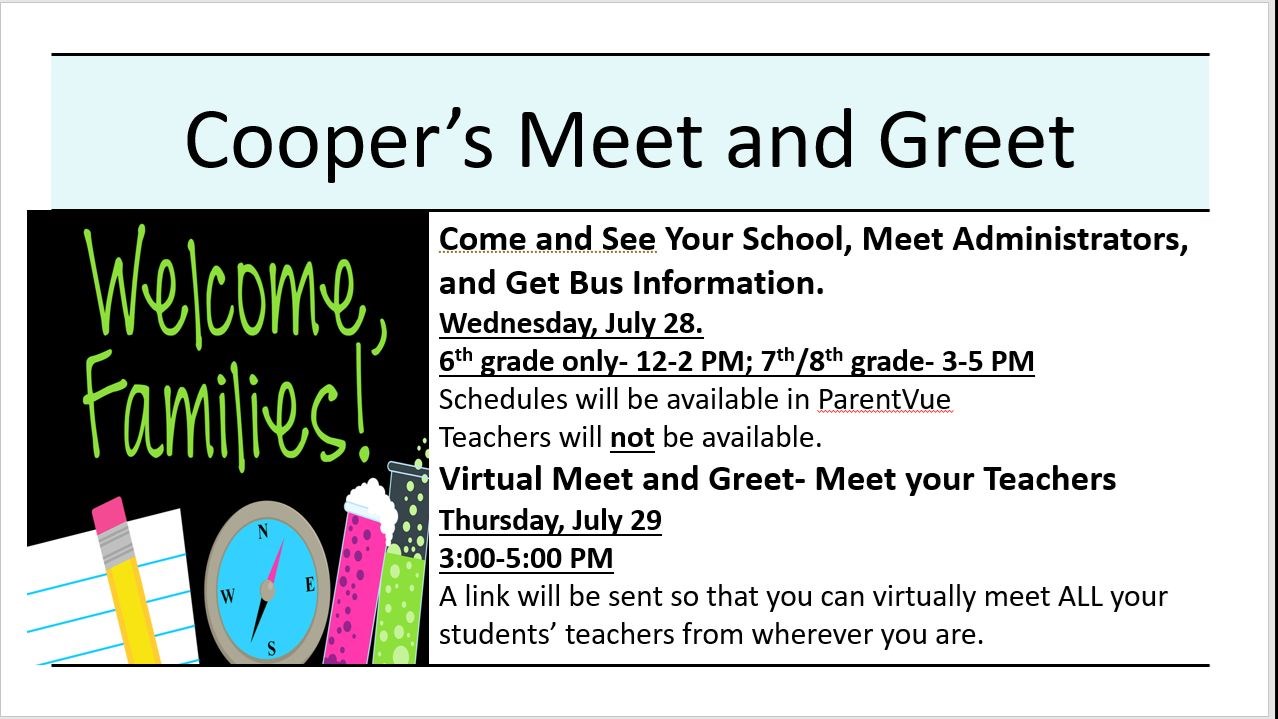 Meet and Greet Information