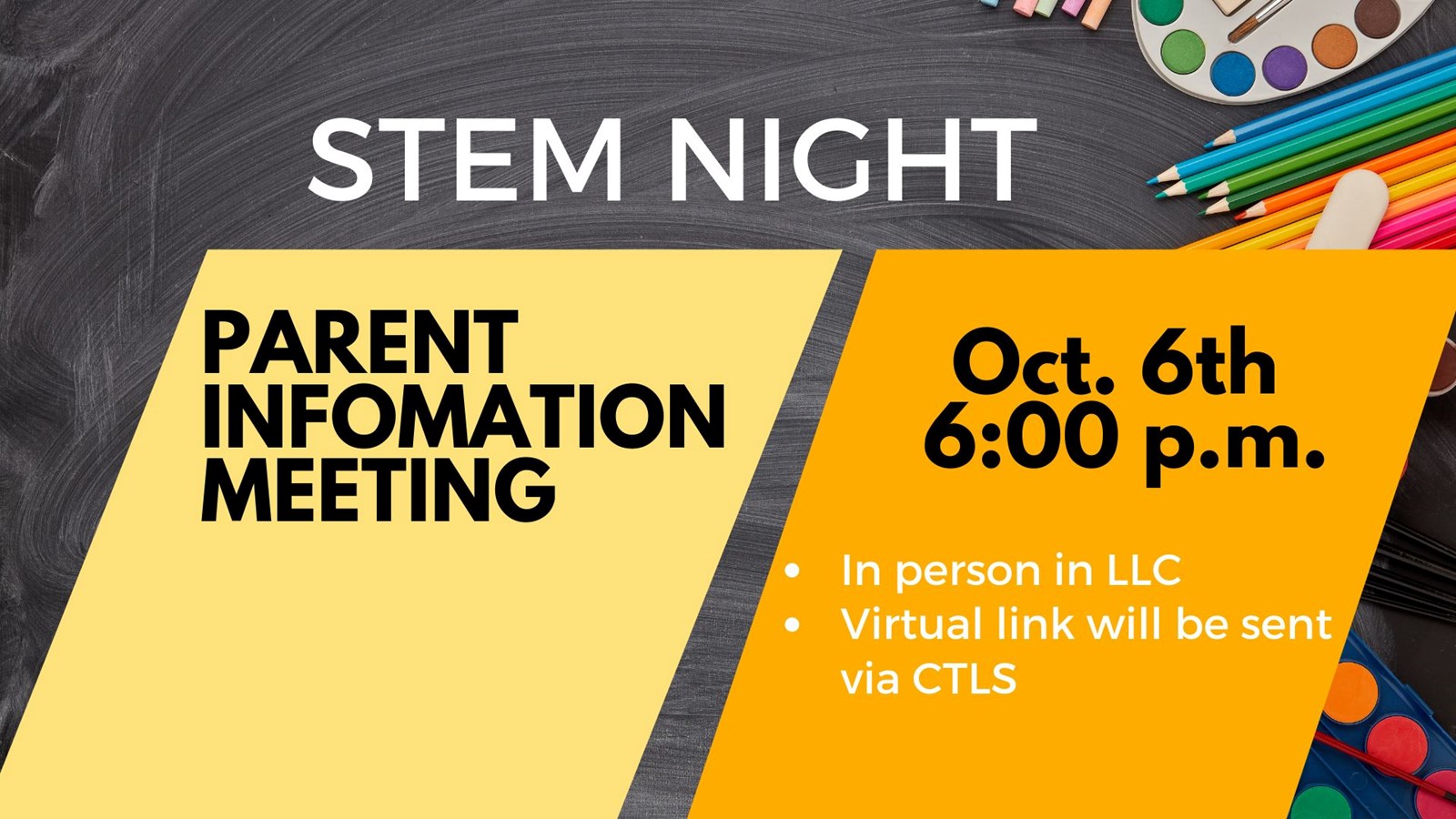 STEM Parent Informational Night