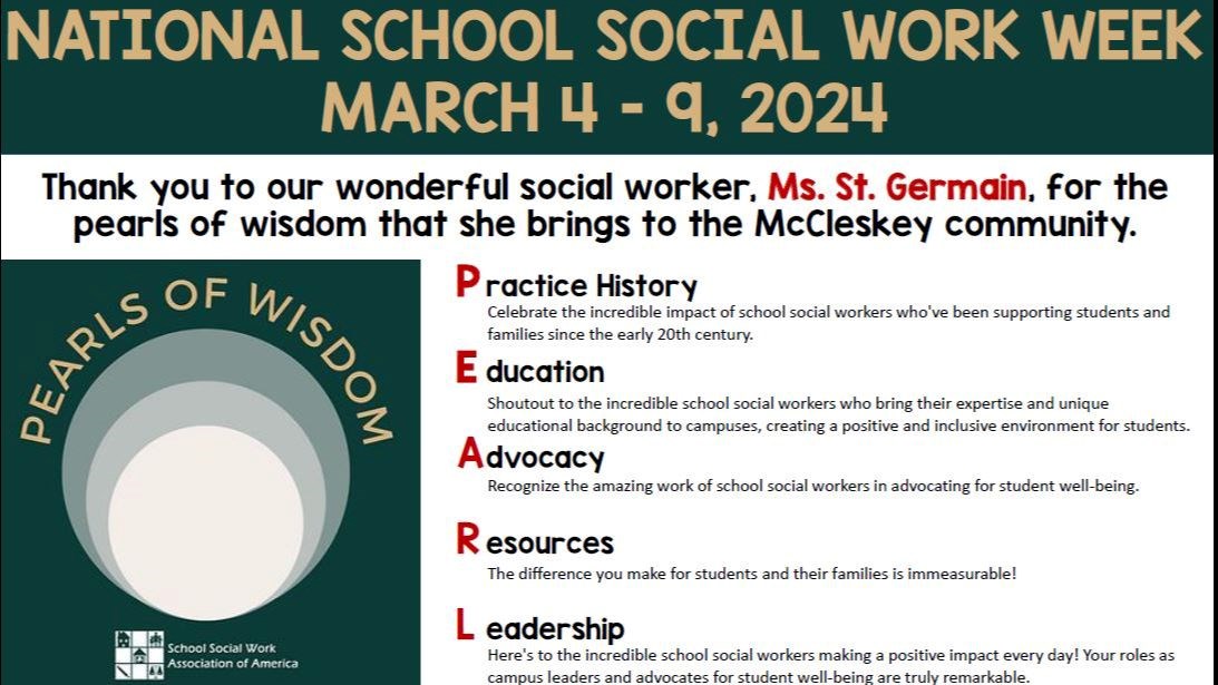 National School Social Work Week