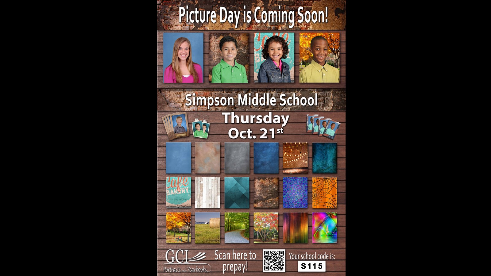 Picture Day - Oct. 21st