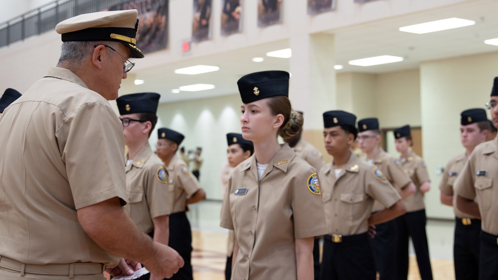 Lassiter-Pope-Kell NJROTC Demonstrate Skills in Annual Military Inspection