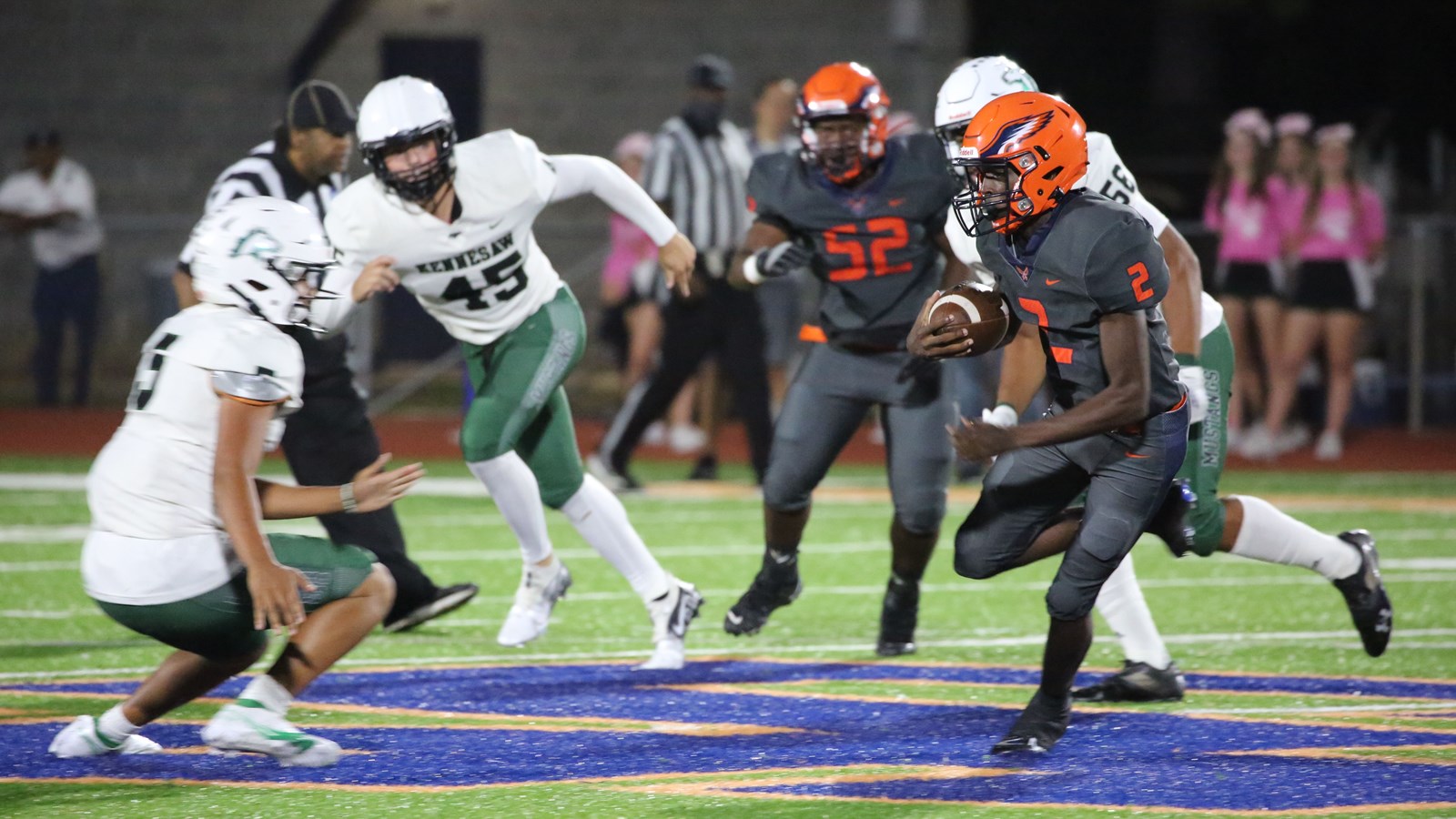 Eagles hand Mustangs first loss at South Cobb Homecoming