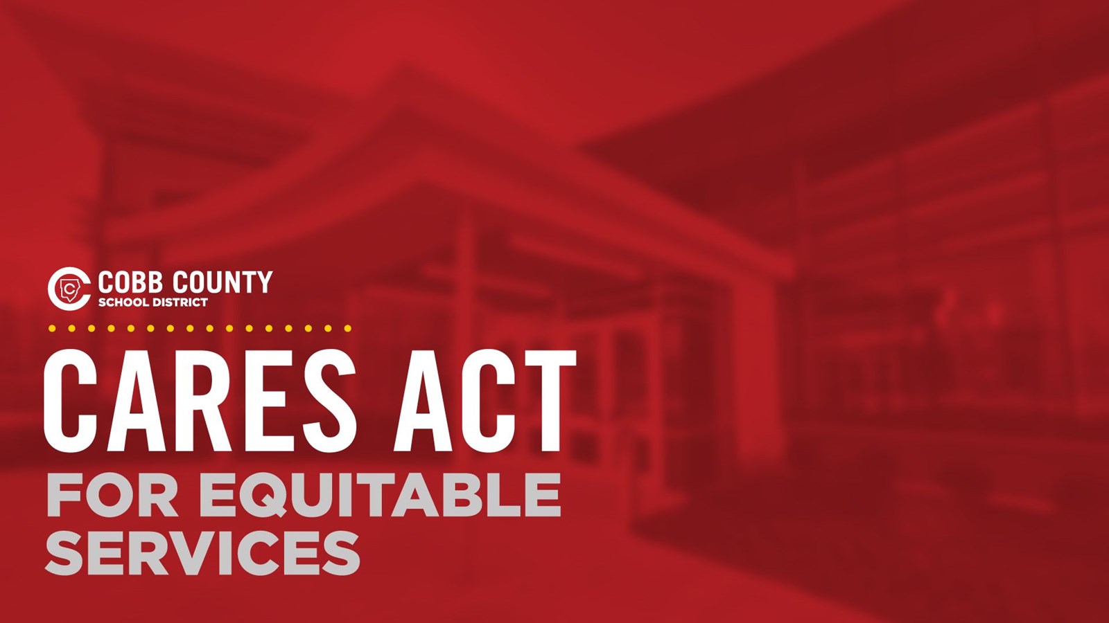 CARES Act School Nurse Grant for Equitable Services