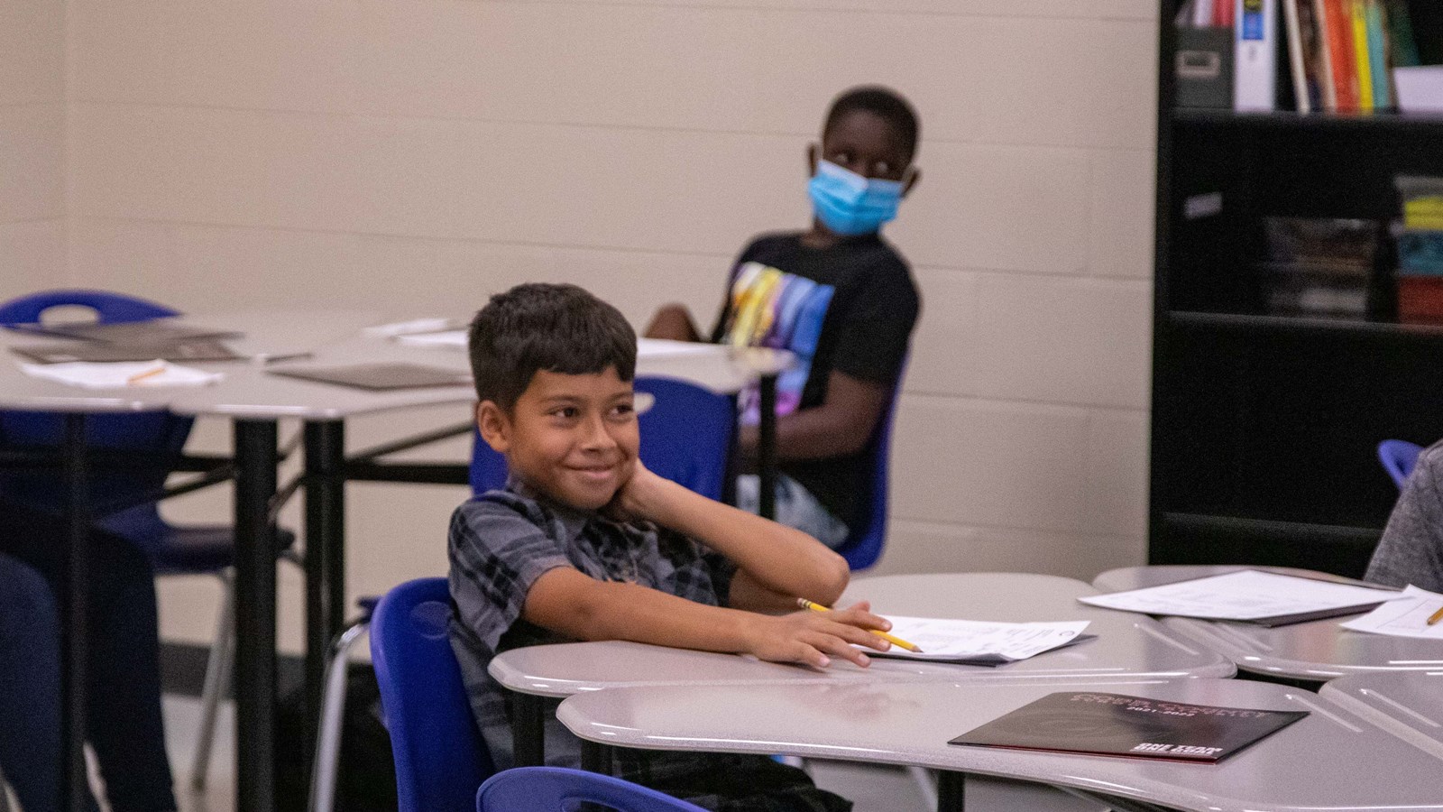 Cobb Welcomes Students on First Day