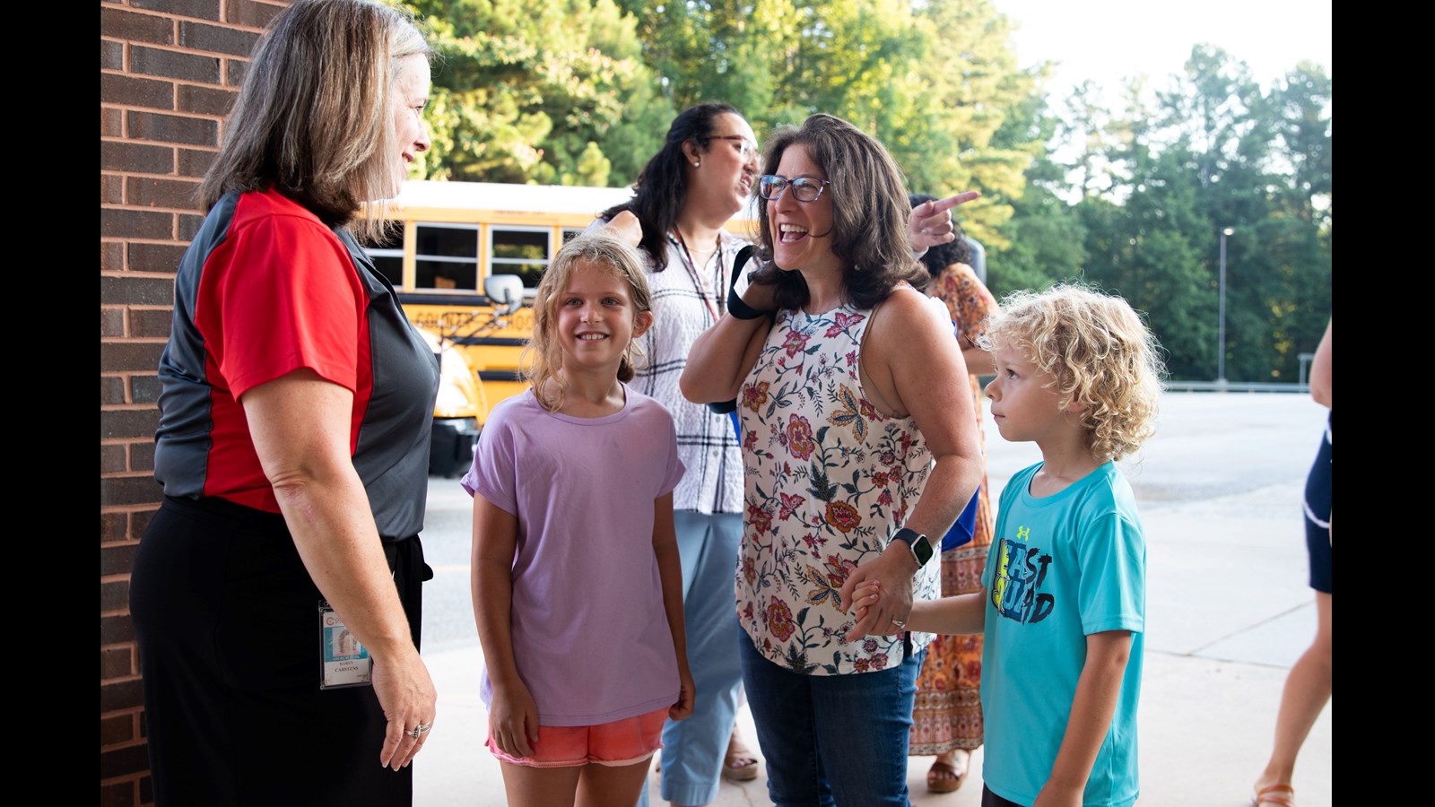 First Trip on the Bus: Kindergarteners Take Test Ride to School