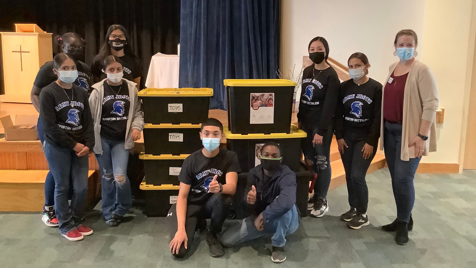 JROTC serves the community