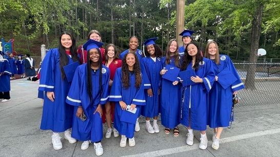 Senior Walk at Nickajack Elementary